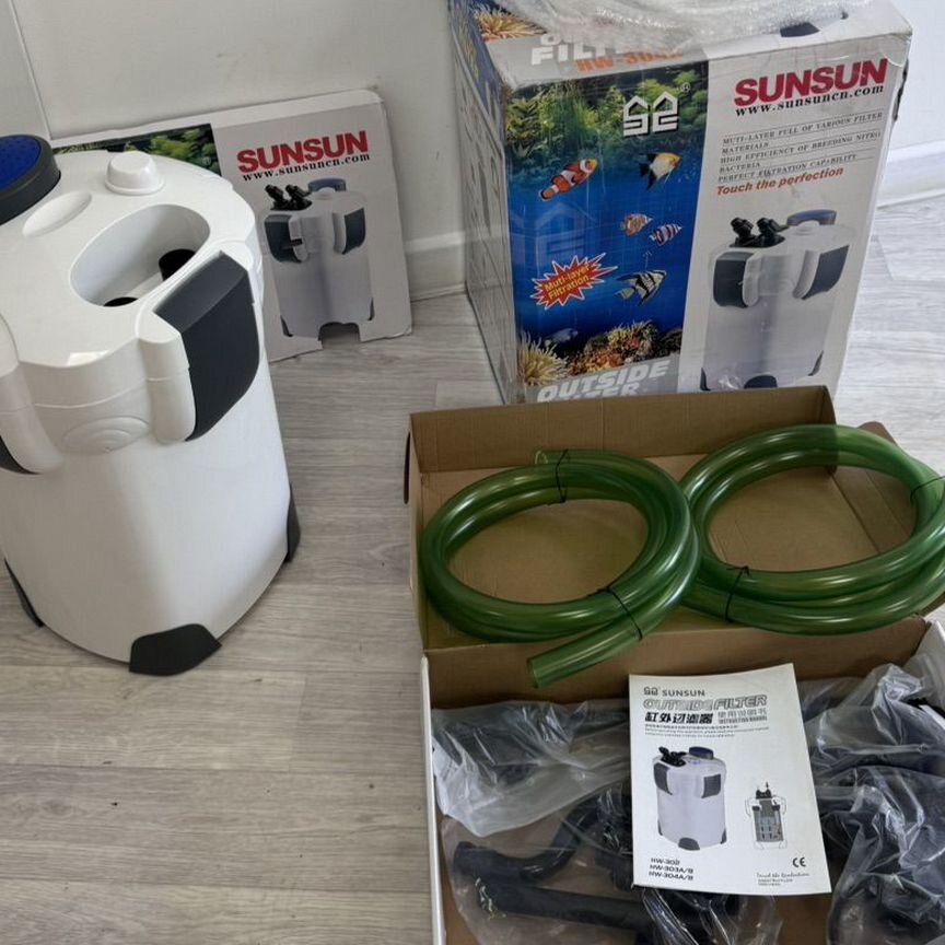 Внешний фильтр для аквариума sunsun HW-304A
