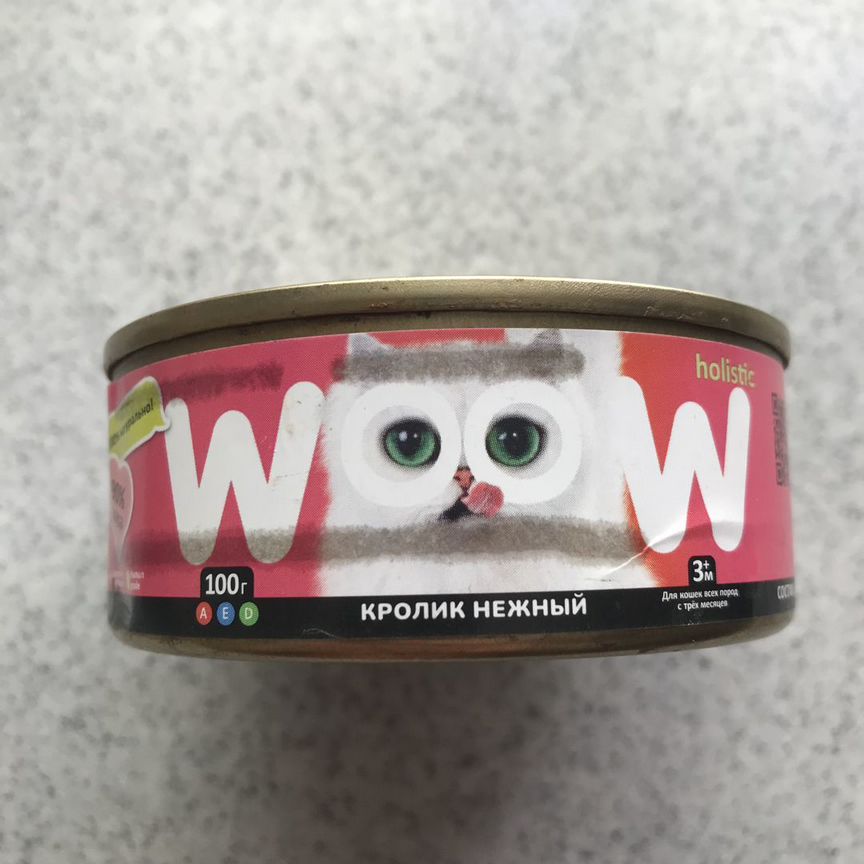 Влажный корм для кошек WooW