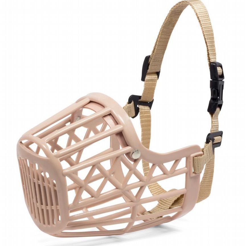 Намордник пластиковый с нейлоновым ремешком №5, 75