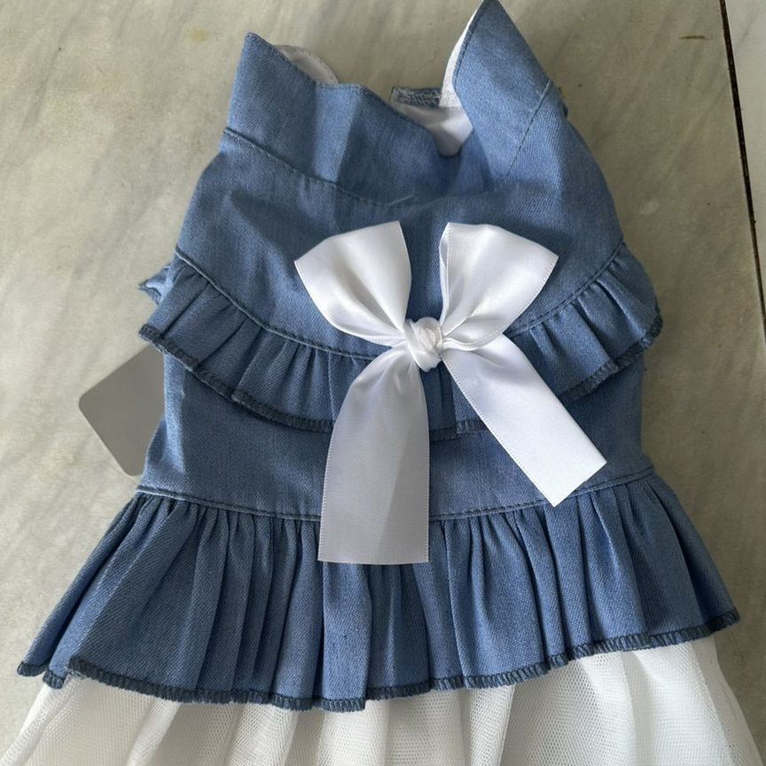 Платье для маленьких собак, размер М