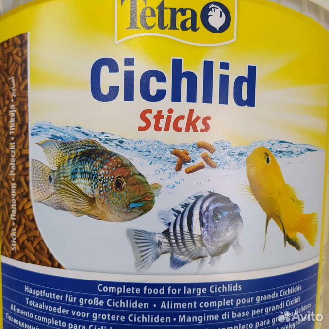 Продаю корм для рыб - tetra Cichlid stick