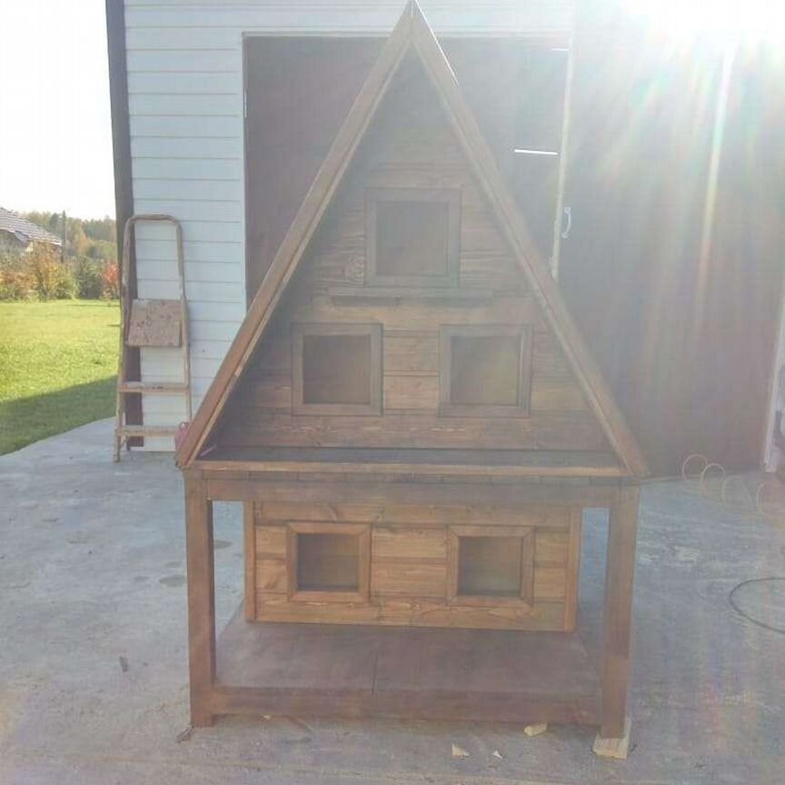 Уличный домик для кошек