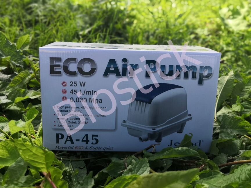 Компрессор для аквариума и септика Jecod PA-45