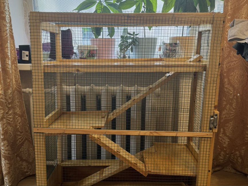 Большая клетка для грызунов вольер