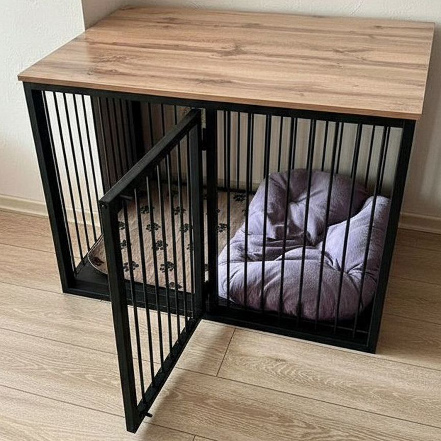 Вольер клетка для собак, кошек, енотов в квартиру