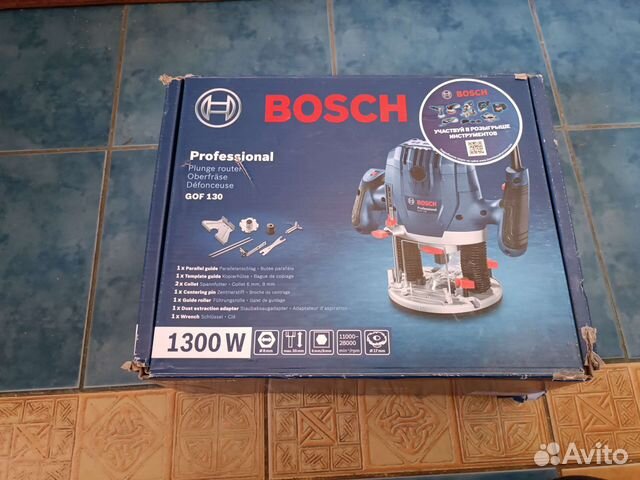 Фрезер Bosch GOF 130 Professional купить в Москве | Товары для дома и ...