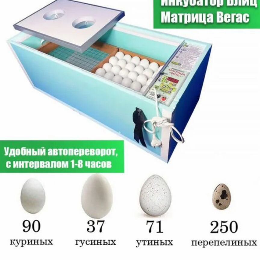 Инкубатор для яиц автоматический