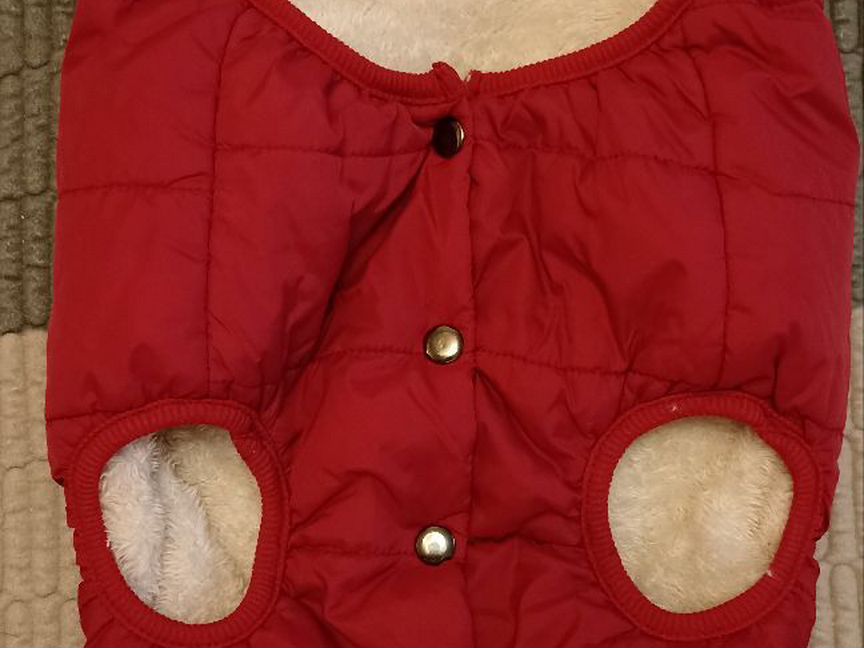 Папона тёплая для собаки длина 45