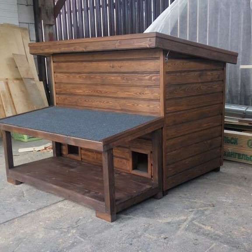 Уличный домик для кошек