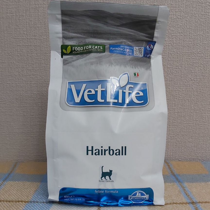 Корм для кошек Фармина Hairball 0,4 кг