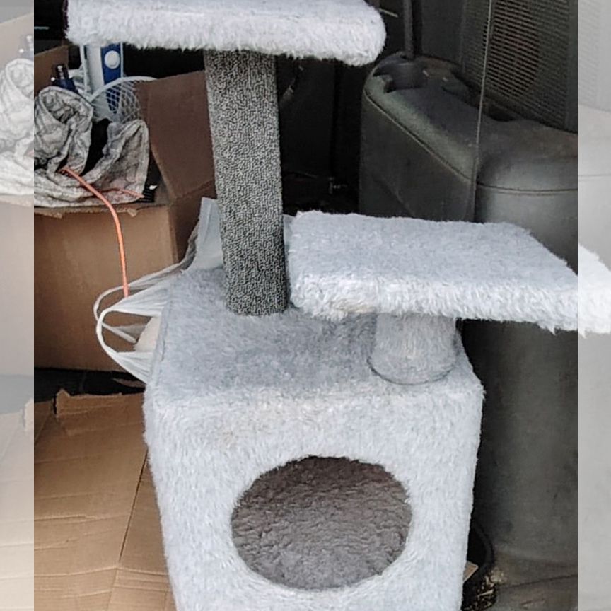 Когтеточка с домиком бу