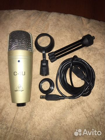 Студийный микрофон behringer c1u купить в Москве | Электроника | Авито