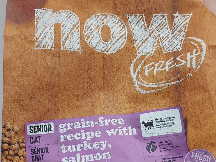 Корм now fresh для кошек