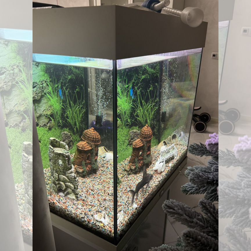 Аквариум с тумбой 120 л