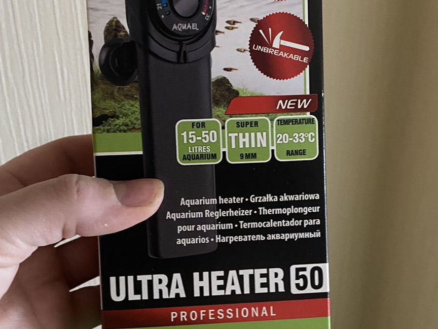 Aquael нагреватель и термометр для аквариума