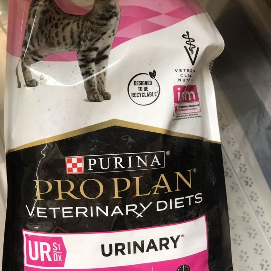 Корм для кошек проплан уринари сухой