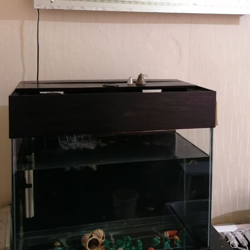 Аквариум с тумбой 80 литров