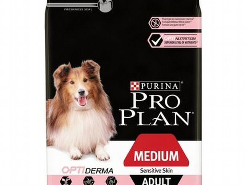Purina Pro Plan Сухой корм для взрослых собак с чу