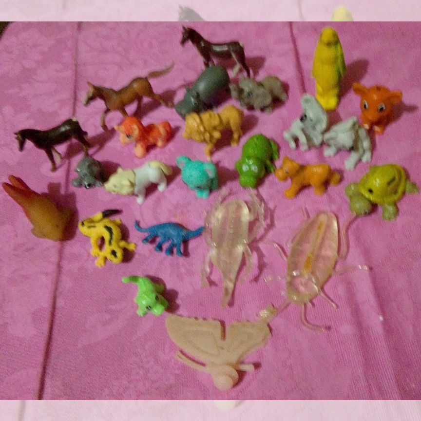 Мини животные игрушки