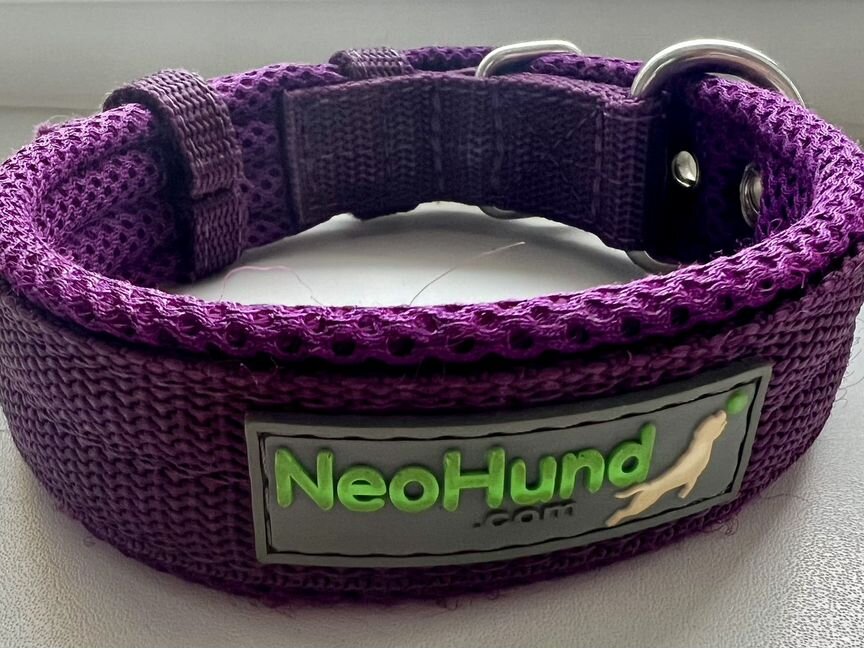Ошейник для собак NeoHund Air-C 3.5/28-40/Слива