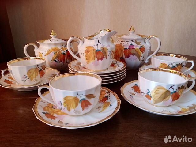 Чайный сервиз "Золотая осень", Вербилки купить в Уфе | Товары для дома ...