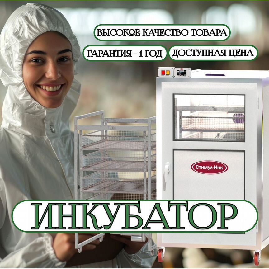 Инкубатор для яиц новый автоматический