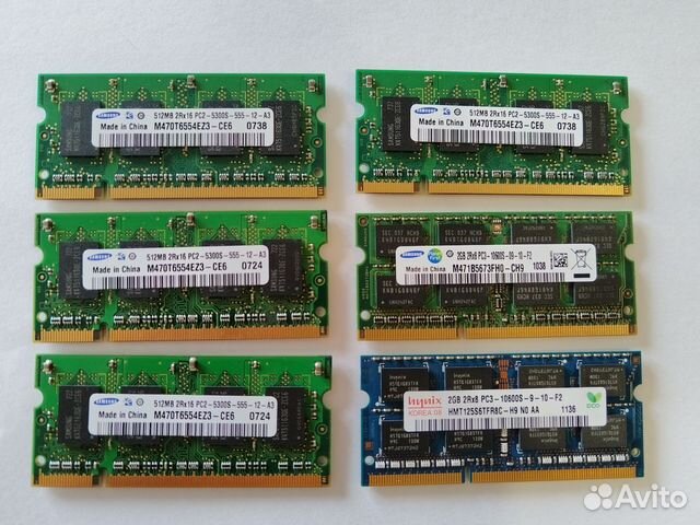 Оперативная память Ddr2 Sodimm и Ddr3 купить в Мытищах с доставкой