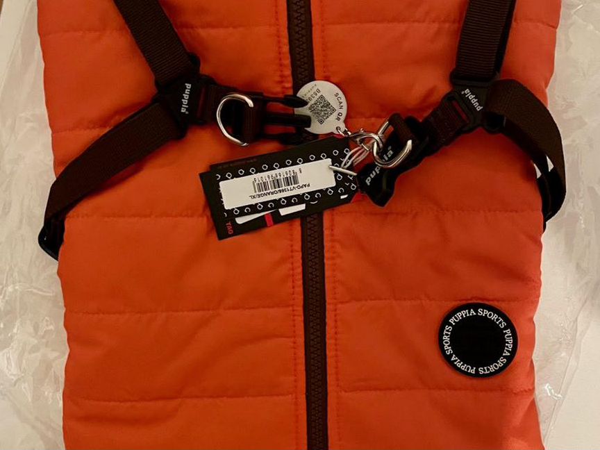 Жилет для собак со шлейкой Puppia "mountaineer II"