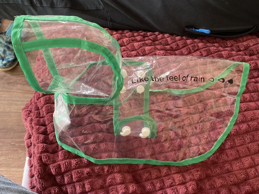 Дождевик для небольшой собаки или кошки