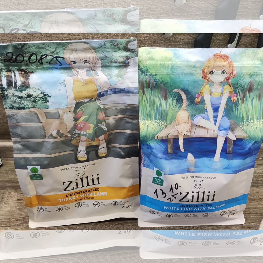 Корм для кошек zillii