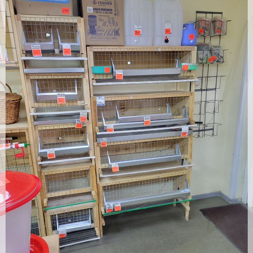 Клетки для перепелов