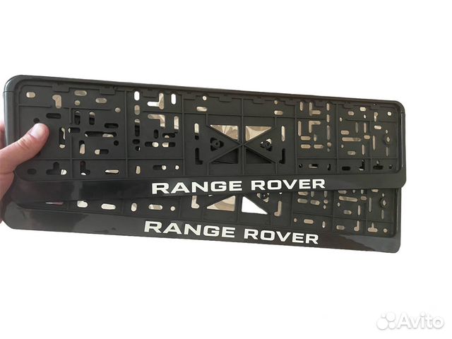 Рамки для номеров автомобиля Range Rover 2шт купить в Москве с ...