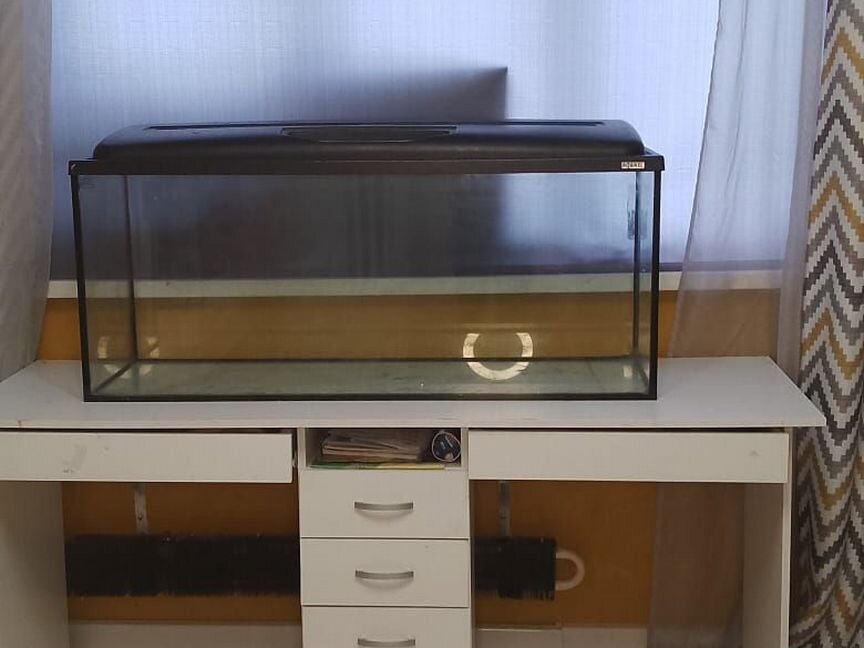 Аквариум 220 л с декором