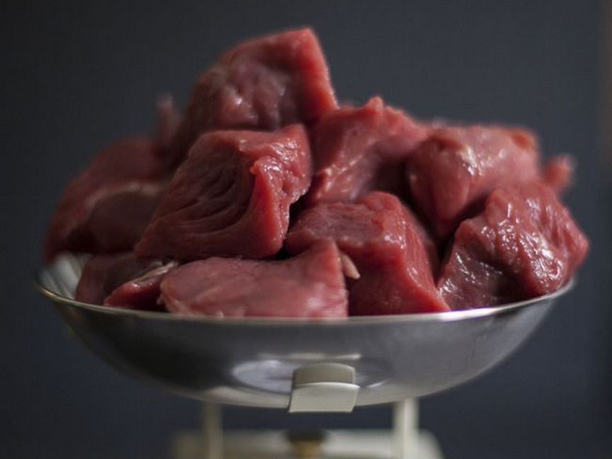 Мясные обрезки для собак