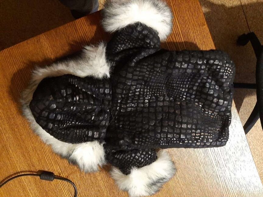 Дубленка для маленькой собачки