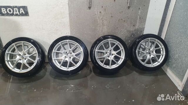 Колеса в сборе. Диски HRE P101 R17 4x100 купить в Пскове | Авито