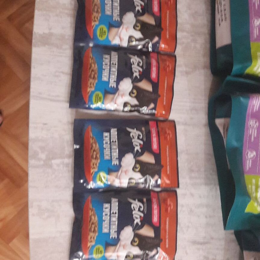 Влажный корм для кошек феликс