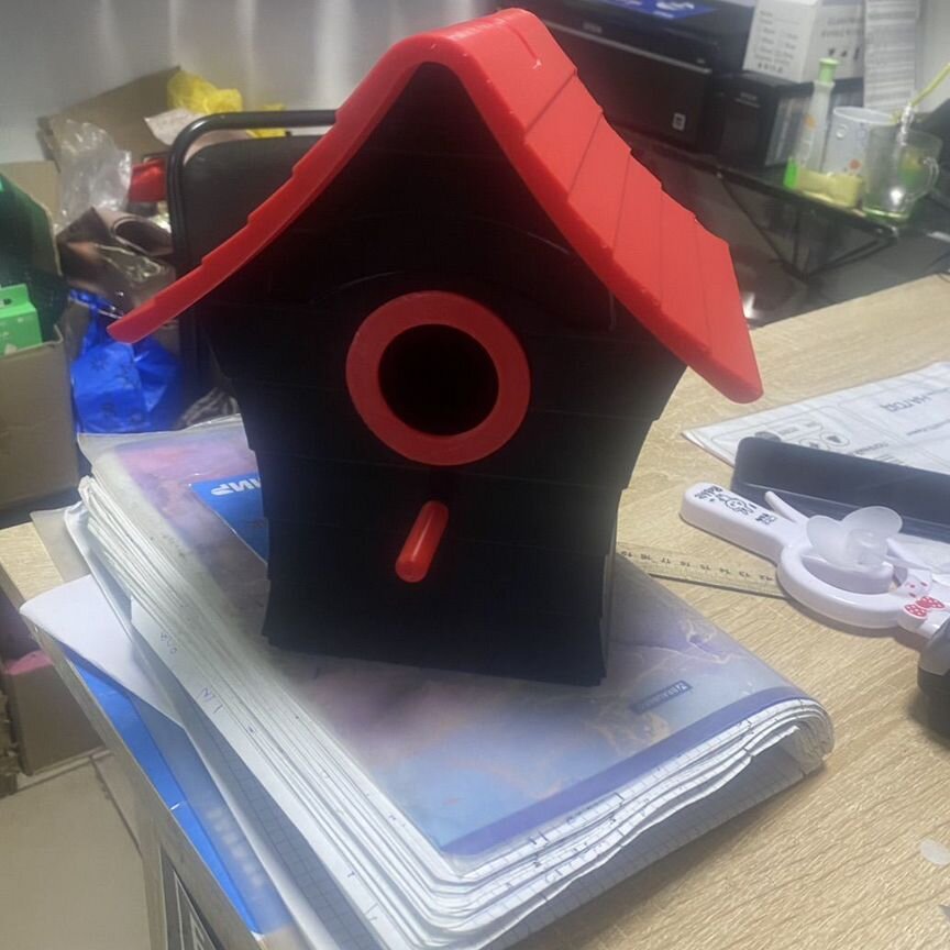 Скворечник на печатан 3Д