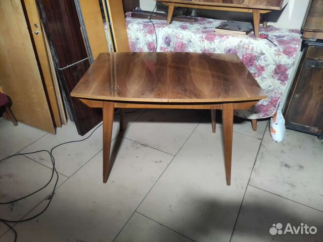 Винтажный стол производство Румыния mid century купить в Москве ...