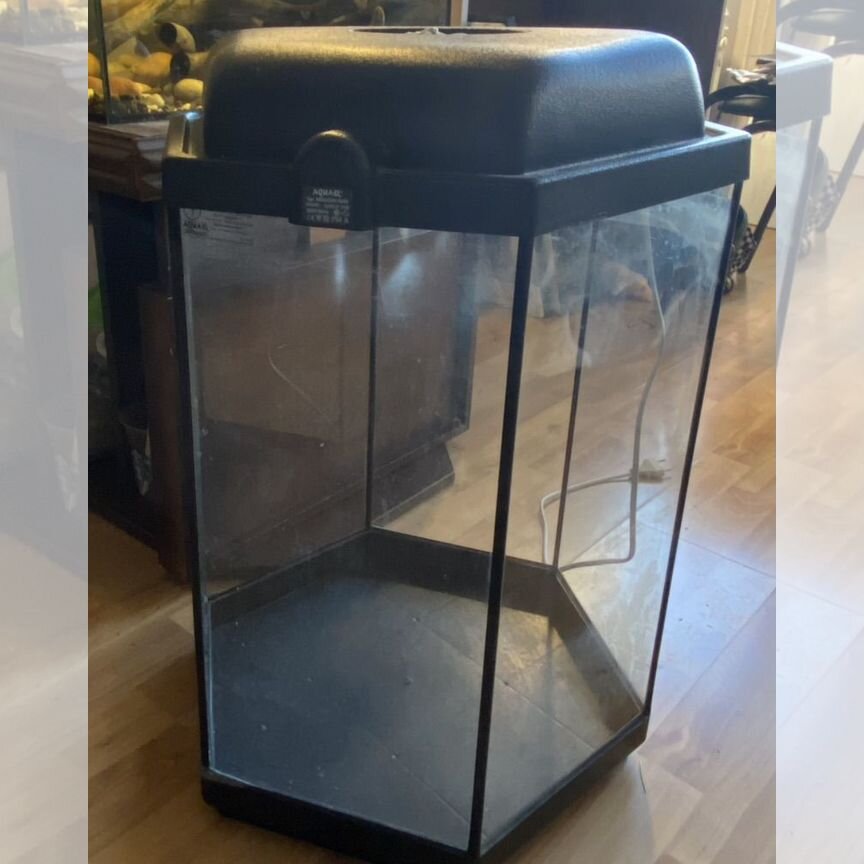 Шестигранный аквариум aquael с крышкой