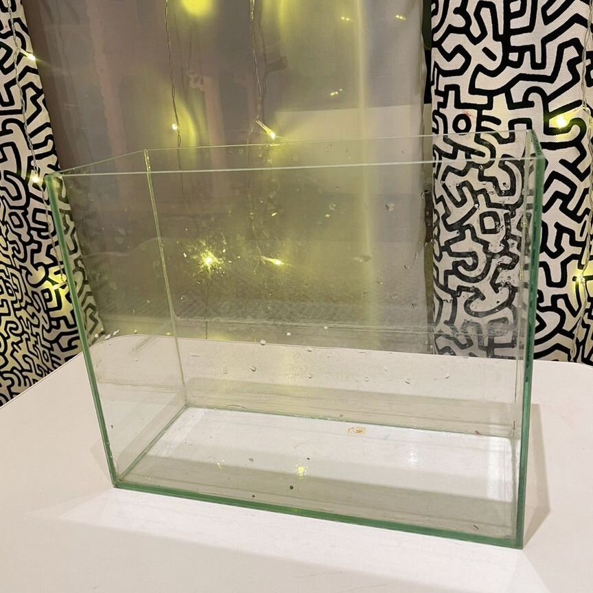 Аквариум 10 литров(под ремонт)