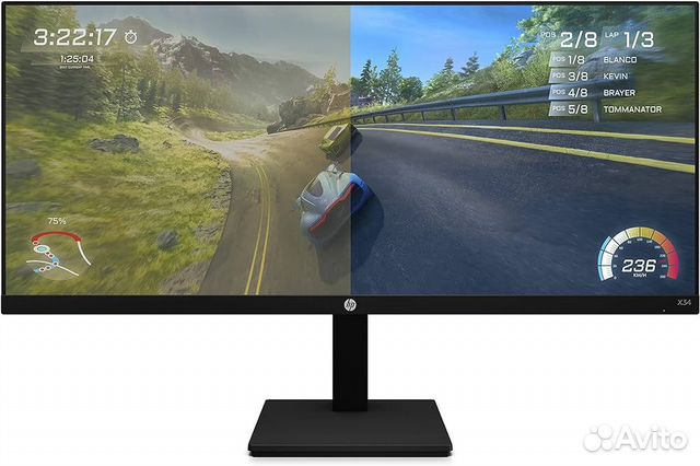 Игровой монитор HP X34 купить в Санкт-Петербурге | Электроника | Авито