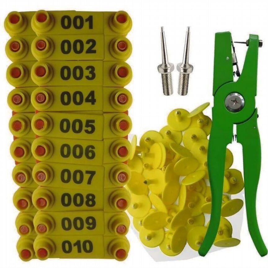 Биркач для животных, с бирками