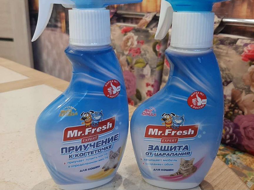 Спрей защита от царапин и приучение к когтеточке