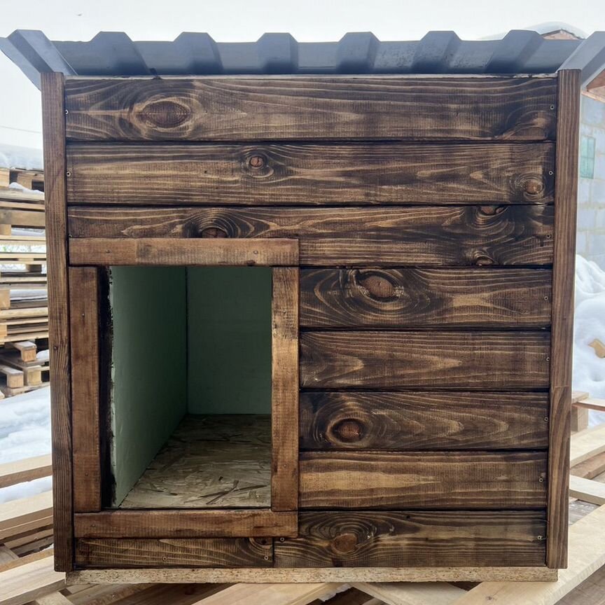 Будка для собаки утепленная