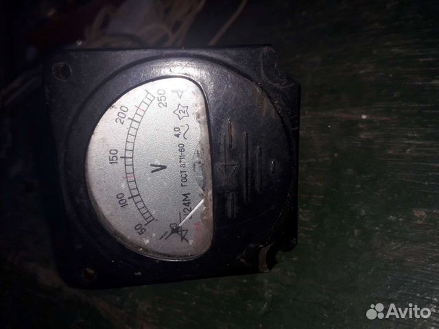 Вольтметр стрелочный из СССР купить в Москве Товары для дома и дачи