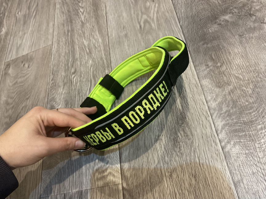 Ошейник для собак ручной работы