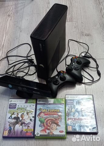 Продам Xbox 360+кинект+диски купить в Новосибирске | Электроника | Авито