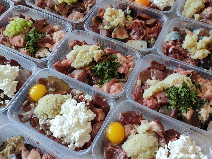 Готовый рацион для собак говядина-индейка
