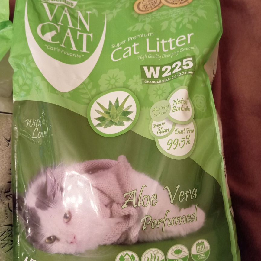 Наполнитель для кошачьего туалета Van Cat